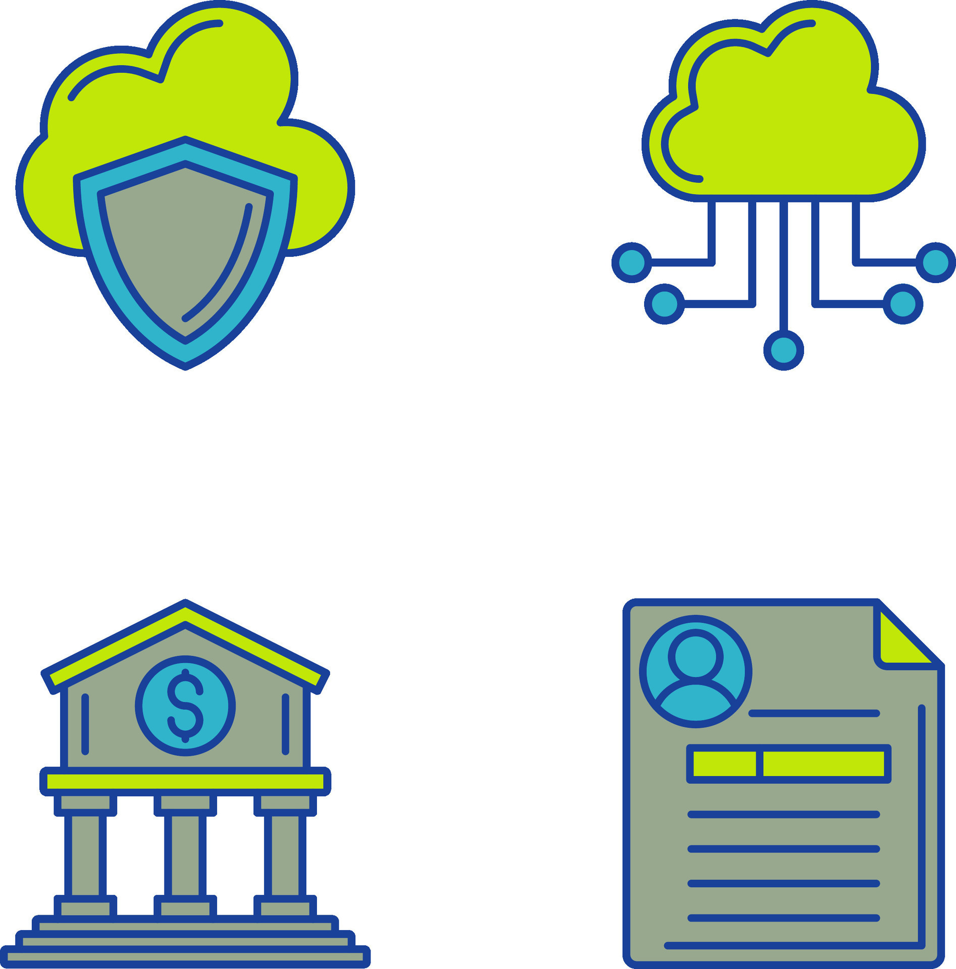 Cloud Computing and Shield Icon 44707430 Vector Art at Vecteezy