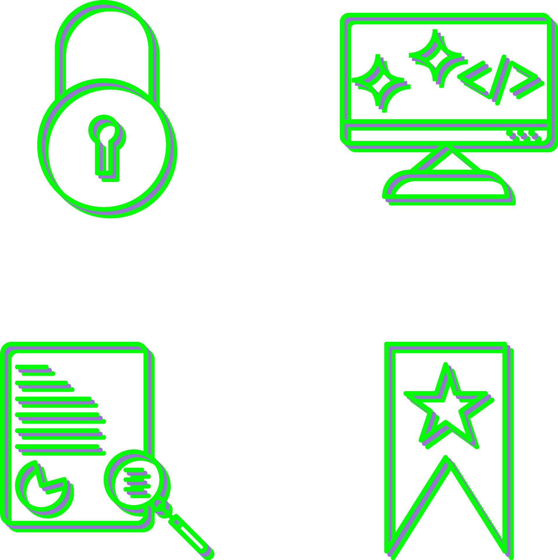 Closed Access and Clean Code Icon 44708209 Vector Art at Vecteezy