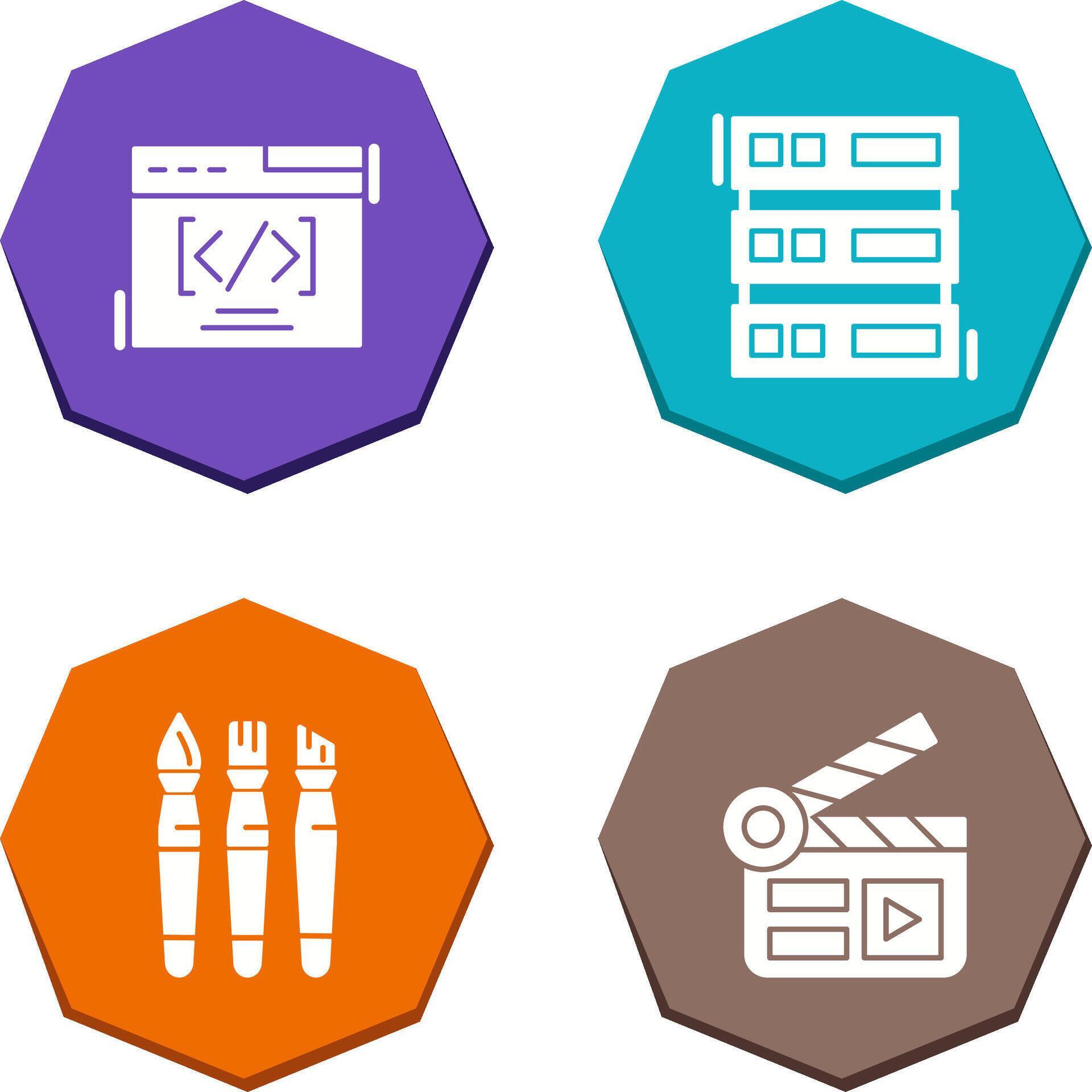 Web Coding ND Server Icon 44709853 Vector Art at Vecteezy