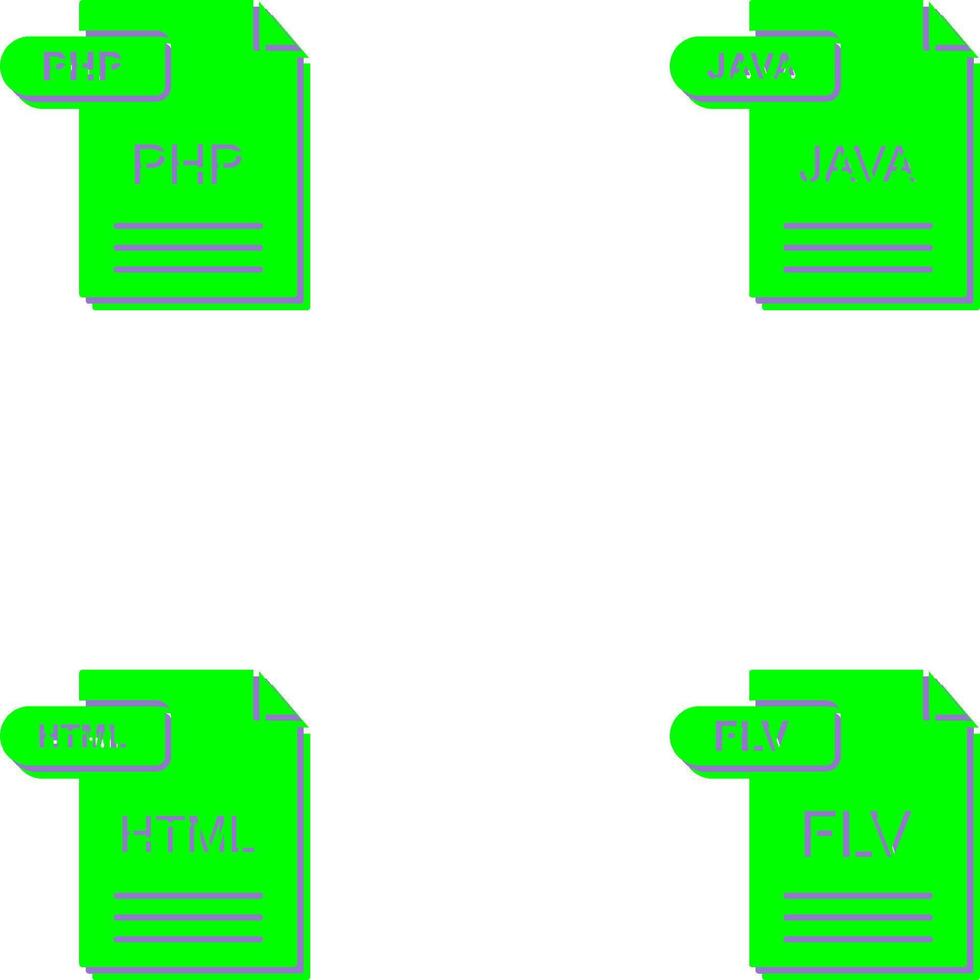 PHP and Java Icon 44718588 Vector Art at Vecteezy