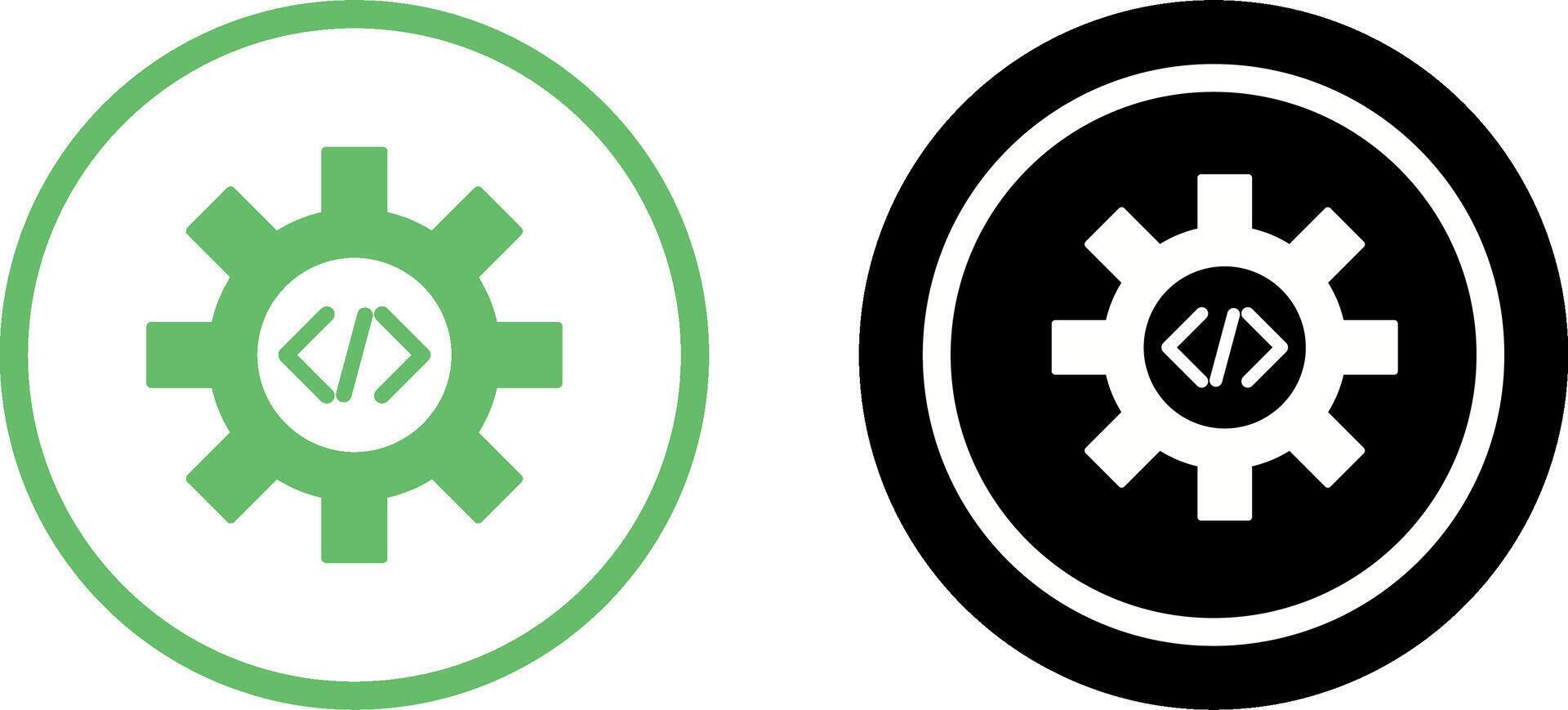 Unique Code Optimization Icon Design 44724410 Vector Art at Vecteezy