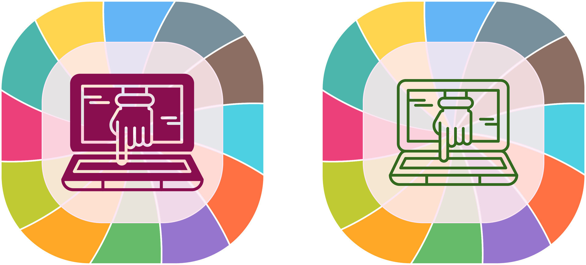 Computer Hacking Icon Design 44730419 Vector Art At Vecteezy