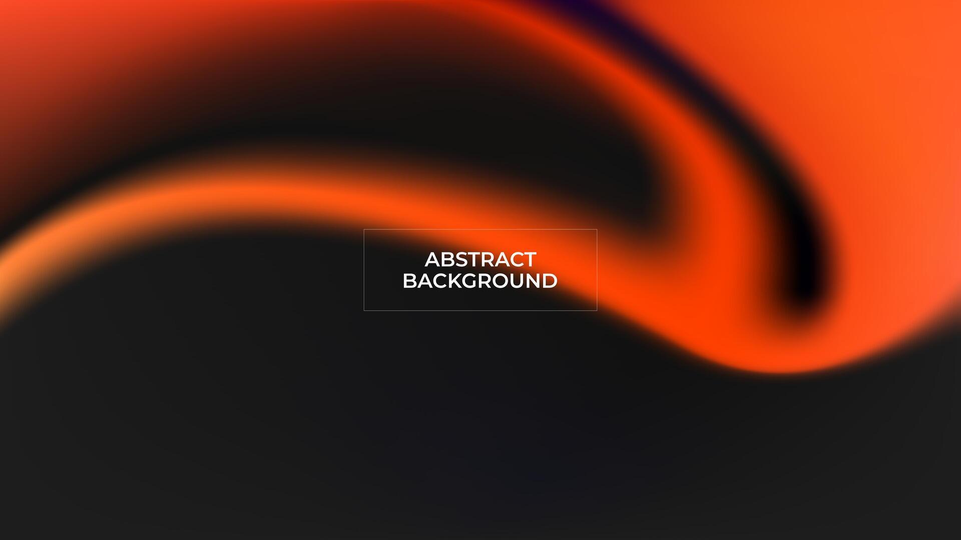 Abstract Dark Background Elegant Orange Gradient Mesh Smooth Colorful