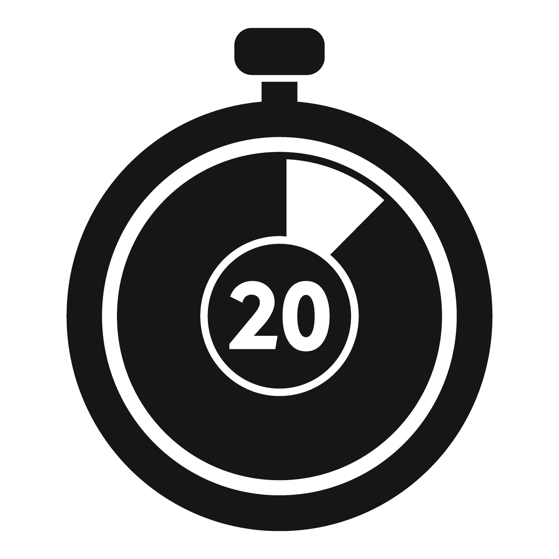 Stopwatch Timer Icon Simple Contract Online Length 44754331 Vector