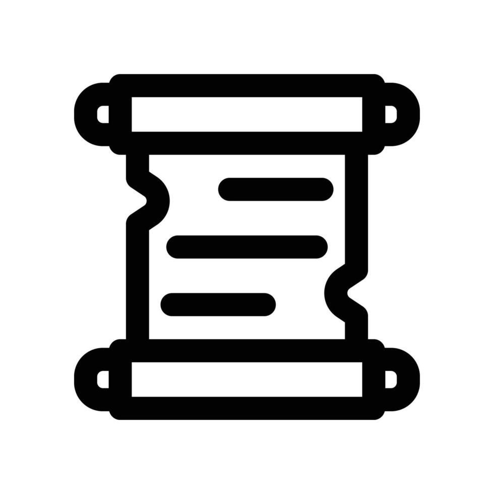 scroll icon. line icon for your website, mobile, presentation, and logo ...