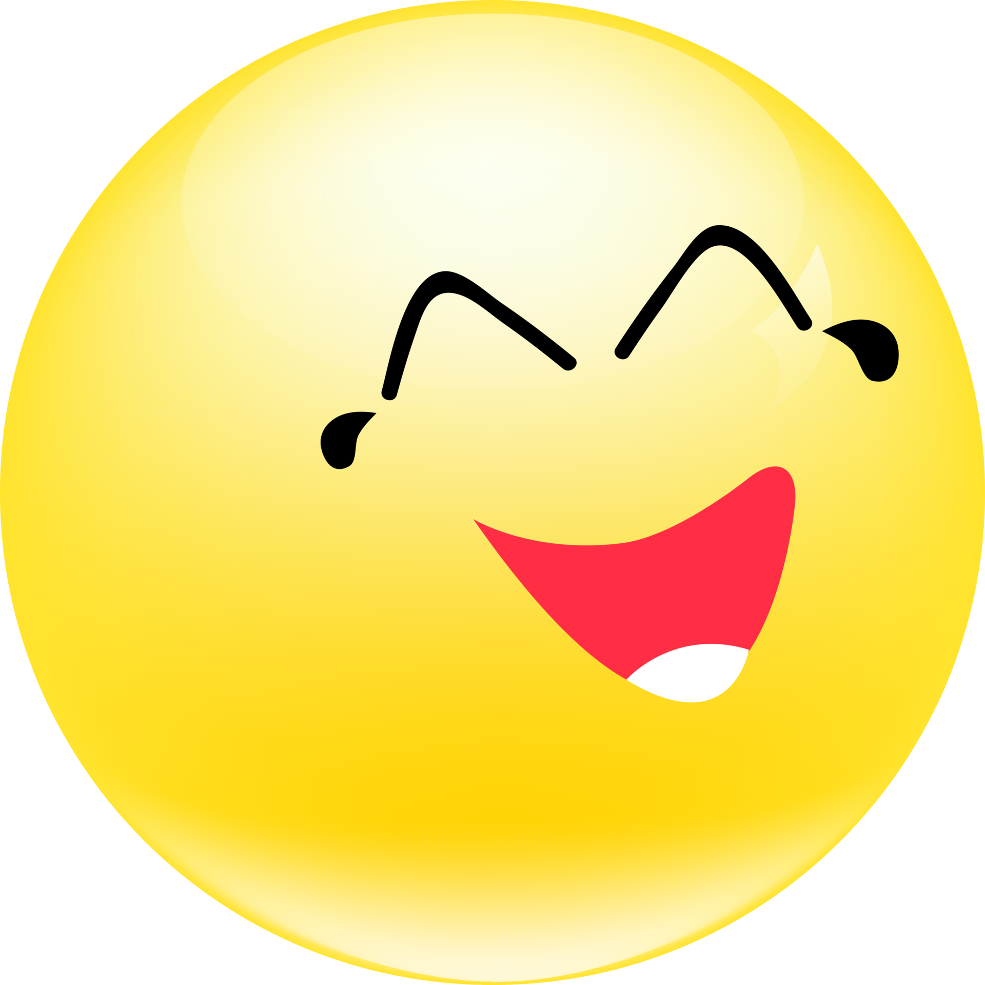 Cute Laughing Emoji Element 44761668 Png
