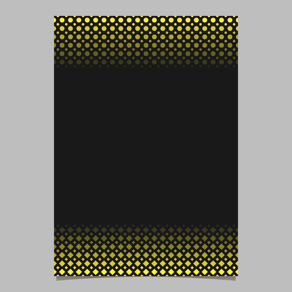 Abstract Halftone Geometrical Dot And Square Pattern Brochure Background Template Design