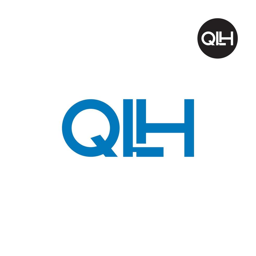 QLH Logo Letter Monogram Design 44772154 Vector Art at Vecteezy