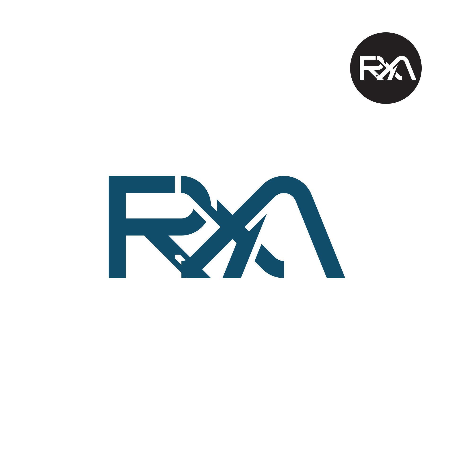 RXA Logo Letter Monogram Design 44772183 Vector Art at Vecteezy