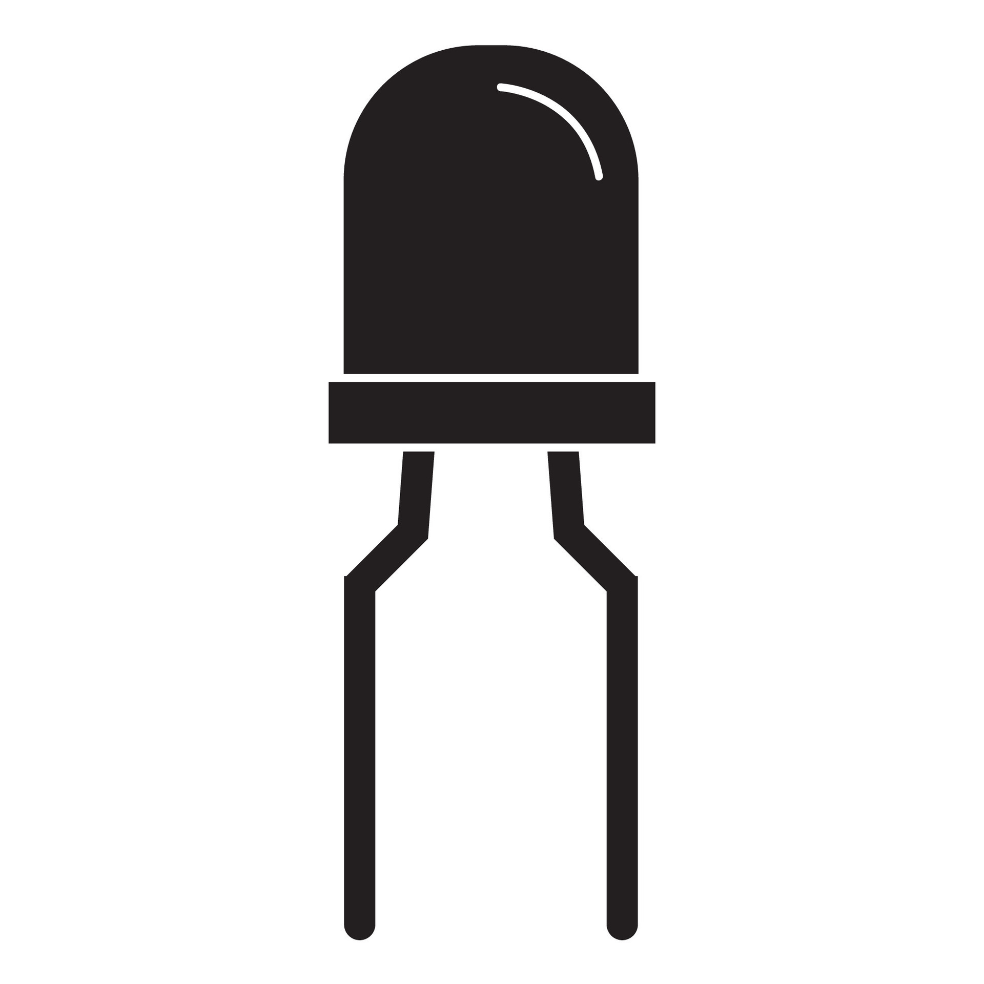 Electric diode icon illustration design 44776373 Vector Art at Vecteezy