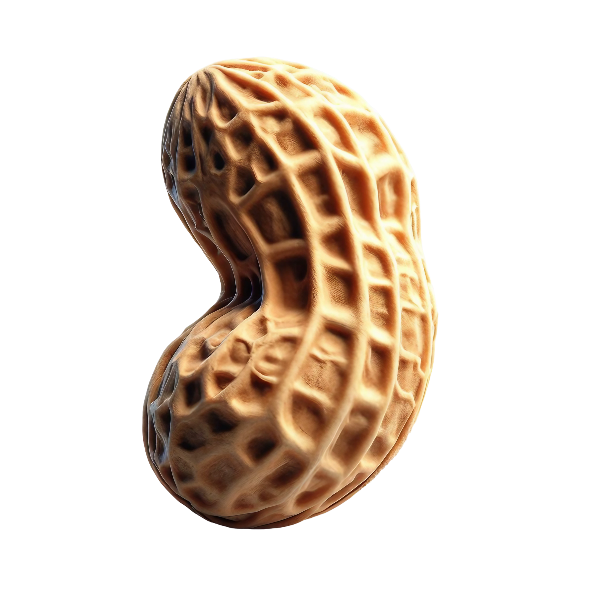 3d peanut on transparent background 44788012 PNG