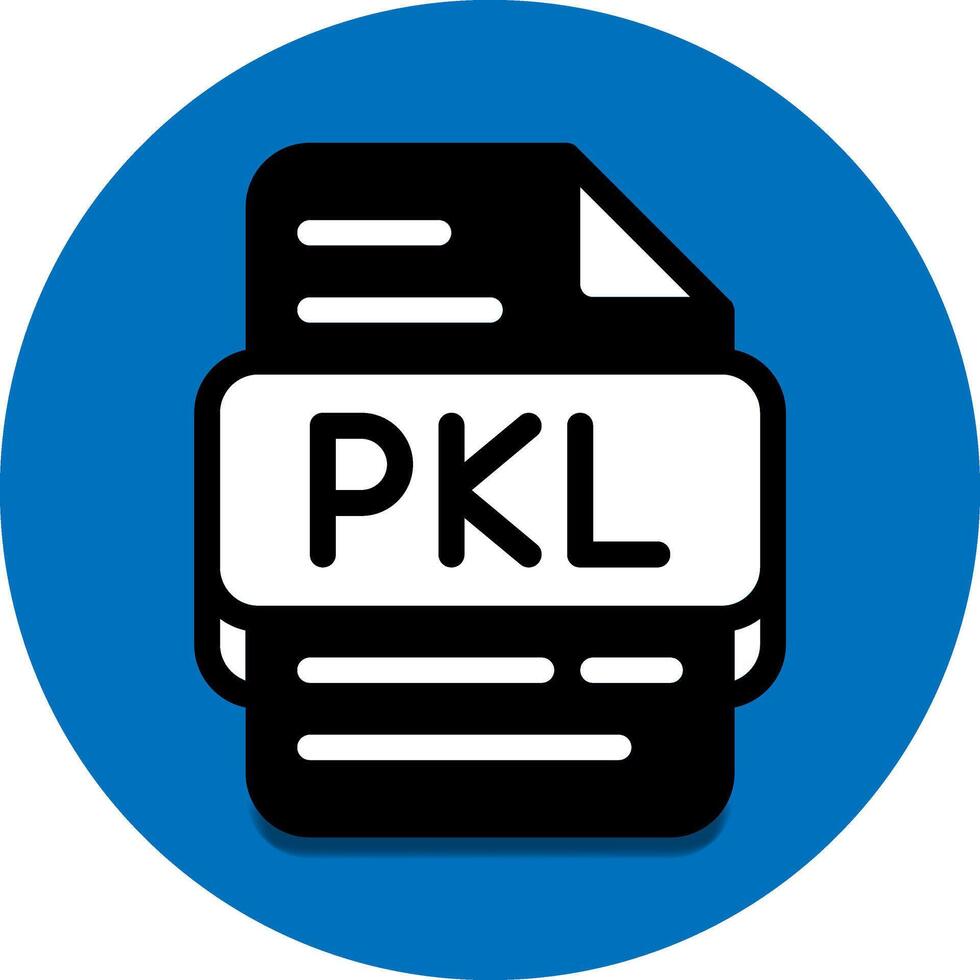 Pkl File Type Database Icon Document Files And Format Extension Symbol