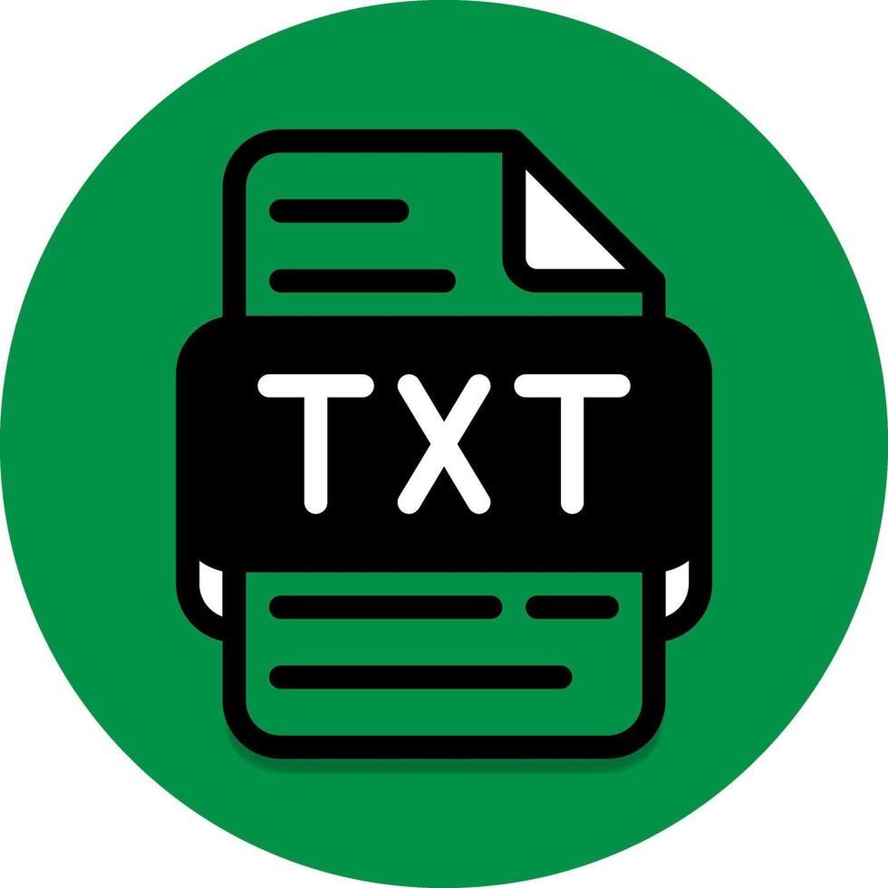 Txt File Type Icon Document Files Or Format Extension Icons Symbol