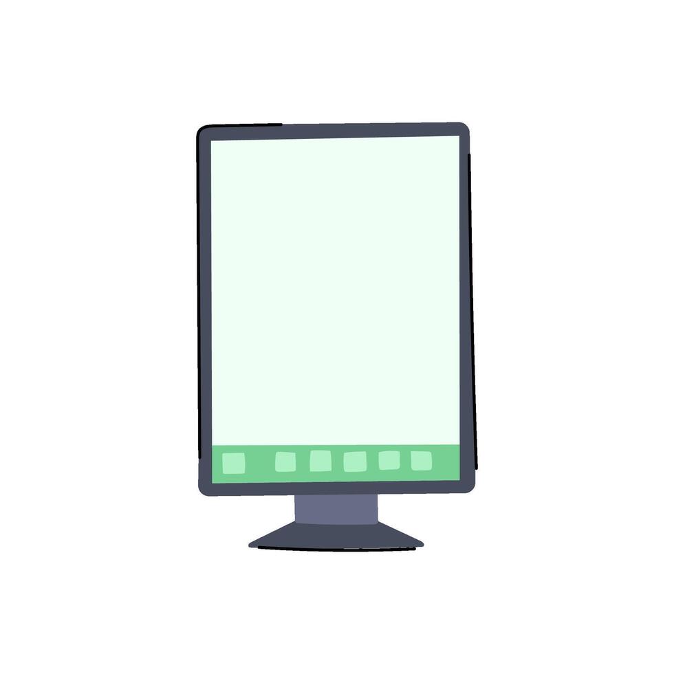 interactive electronic whiteboard cartoon illustration 44794847 Vector ... interactive electronic whiteboard cartoon illustration 44794847 Vector ...