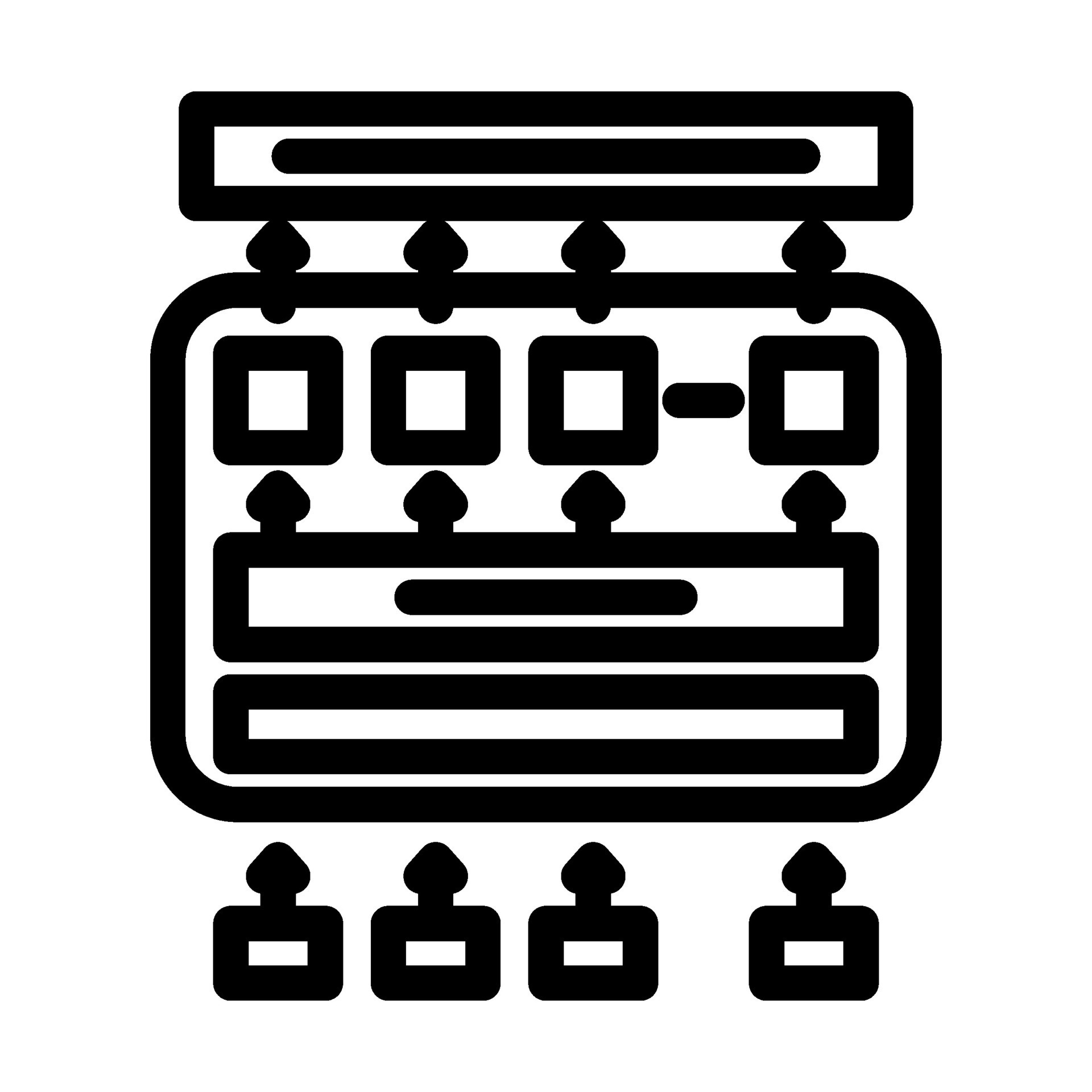 Bert Bidirectional Encoder Representations Transformers Line Icon Illustration 44795541 Vector
