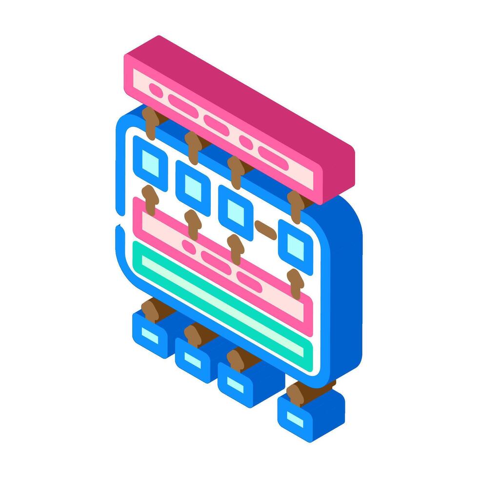 bert bidirectional encoder representations transformers isometric icon ...
