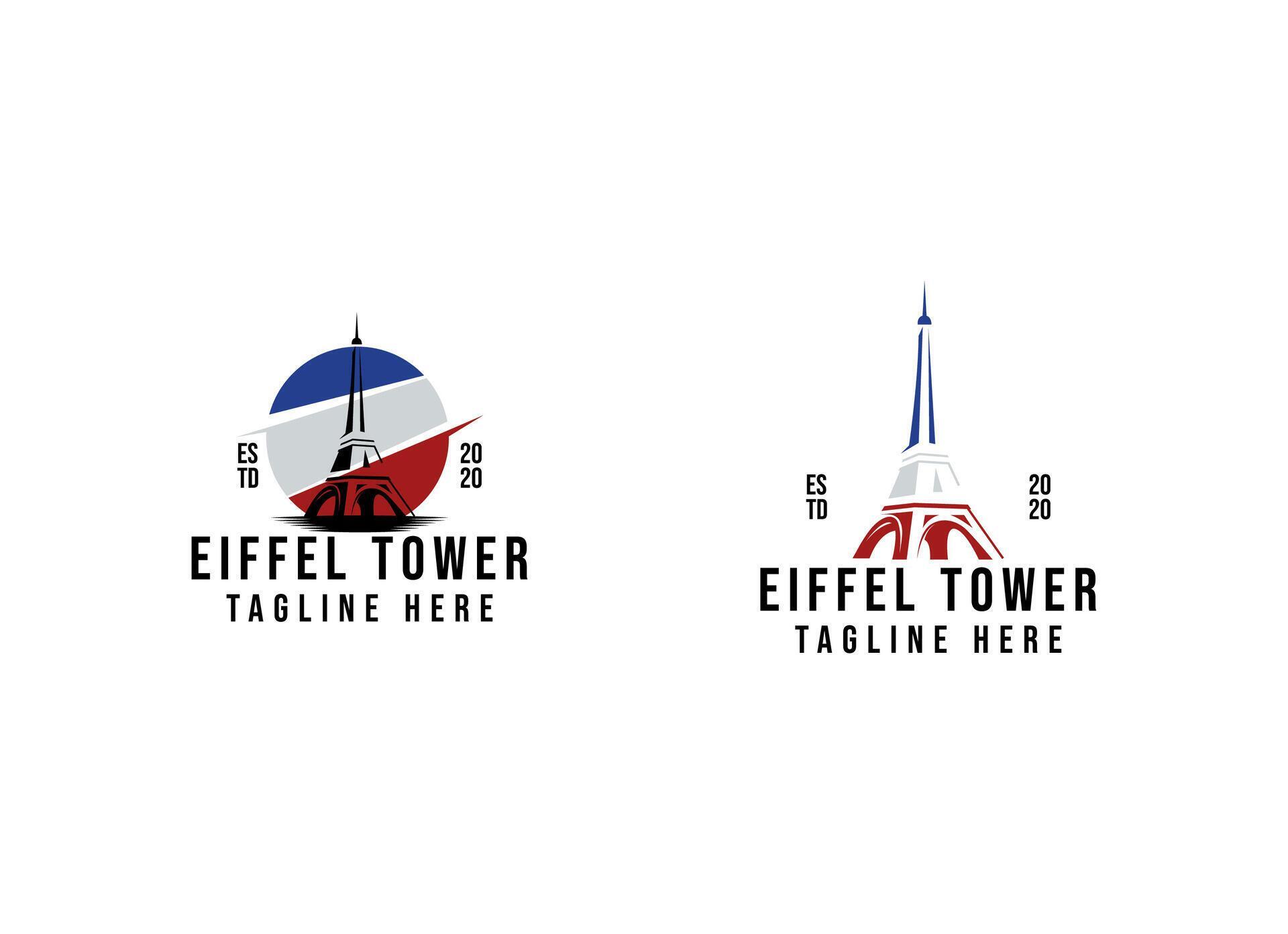 Eiffel tower in paris logo design. Paris and eiffel tower logo 44795927 ...