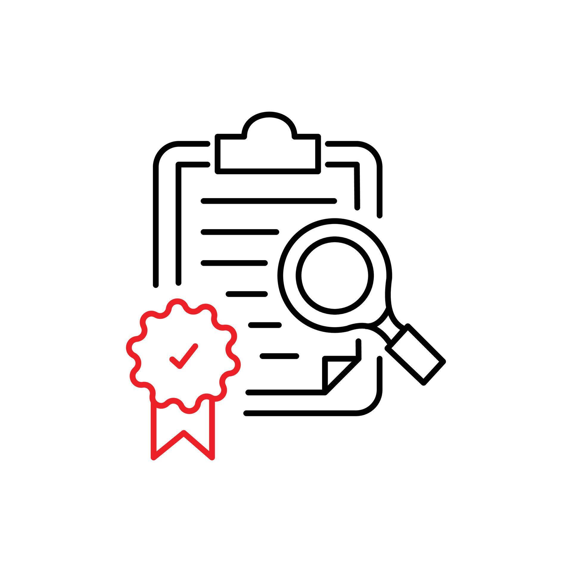 Improved Quality Control Icon Design 44798194 Vector Art At Vecteezy