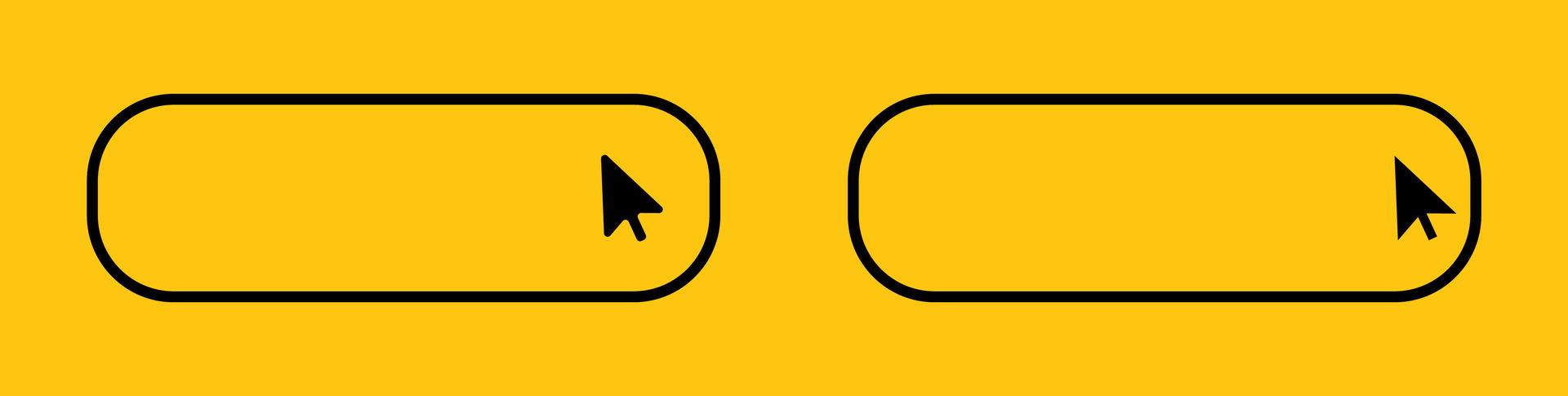 Click cursor button. Computer mouse pointer 44800824 Vector Art at Vecteezy