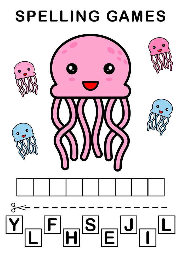 Jellyfish Worksheets