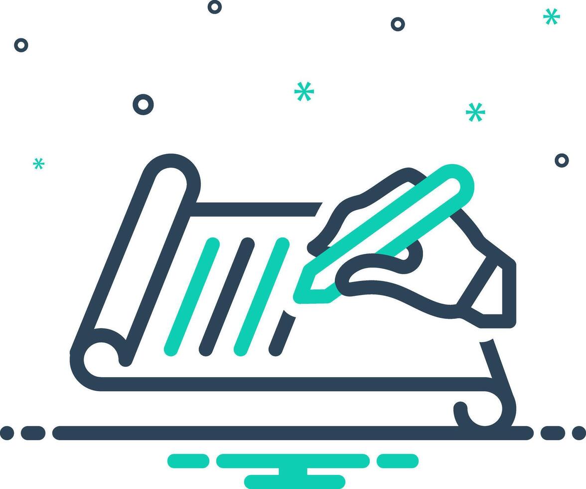 Mix icon for writing 44803624 Vector Art at Vecteezy Mix icon for writing 44803624 Vector Art at Vecteezy