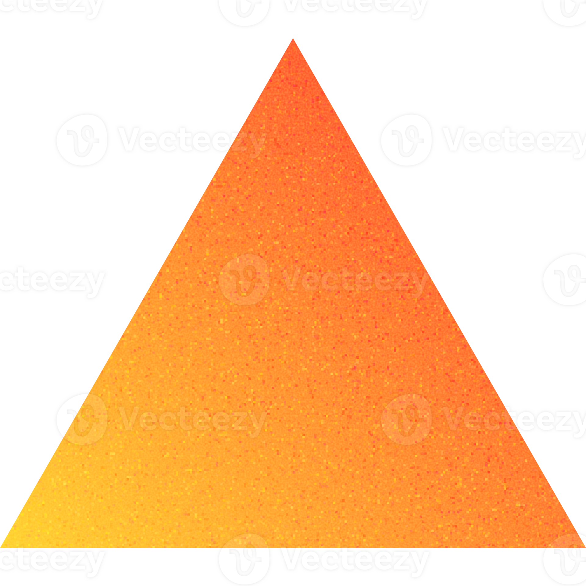 Cool Shape Sharp Triangular Form Uniform Color Field Smooth Edges Solid