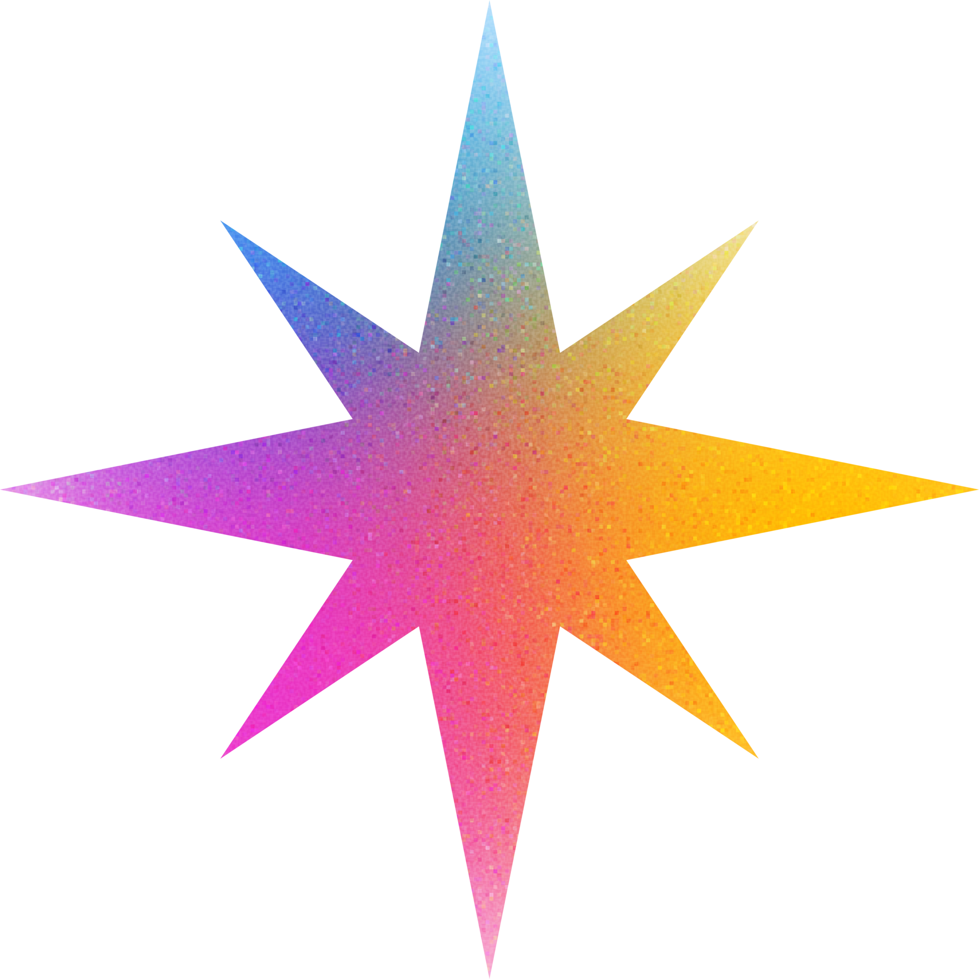 Cool Shape Dynamic Angular Sharp Star Sharp Star Gradient with Noisy ...