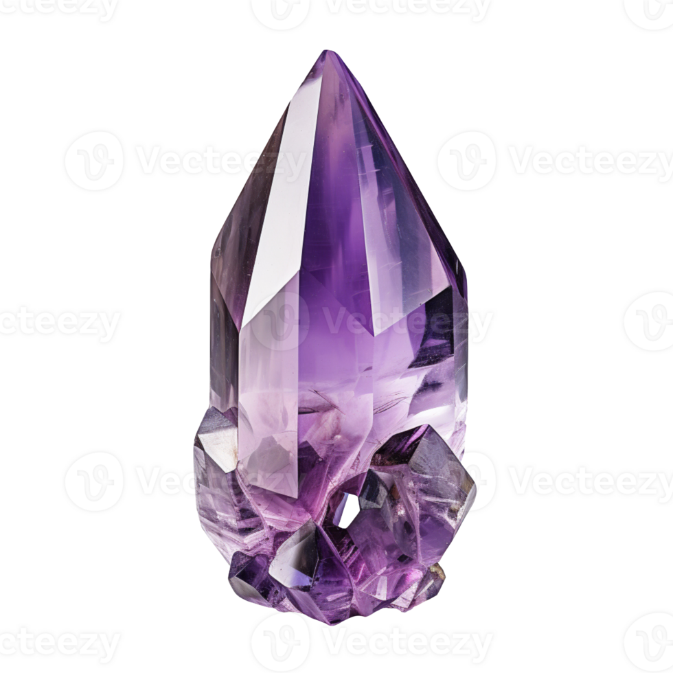 amethyst gem stone isolated on transparent background 44812873 PNG