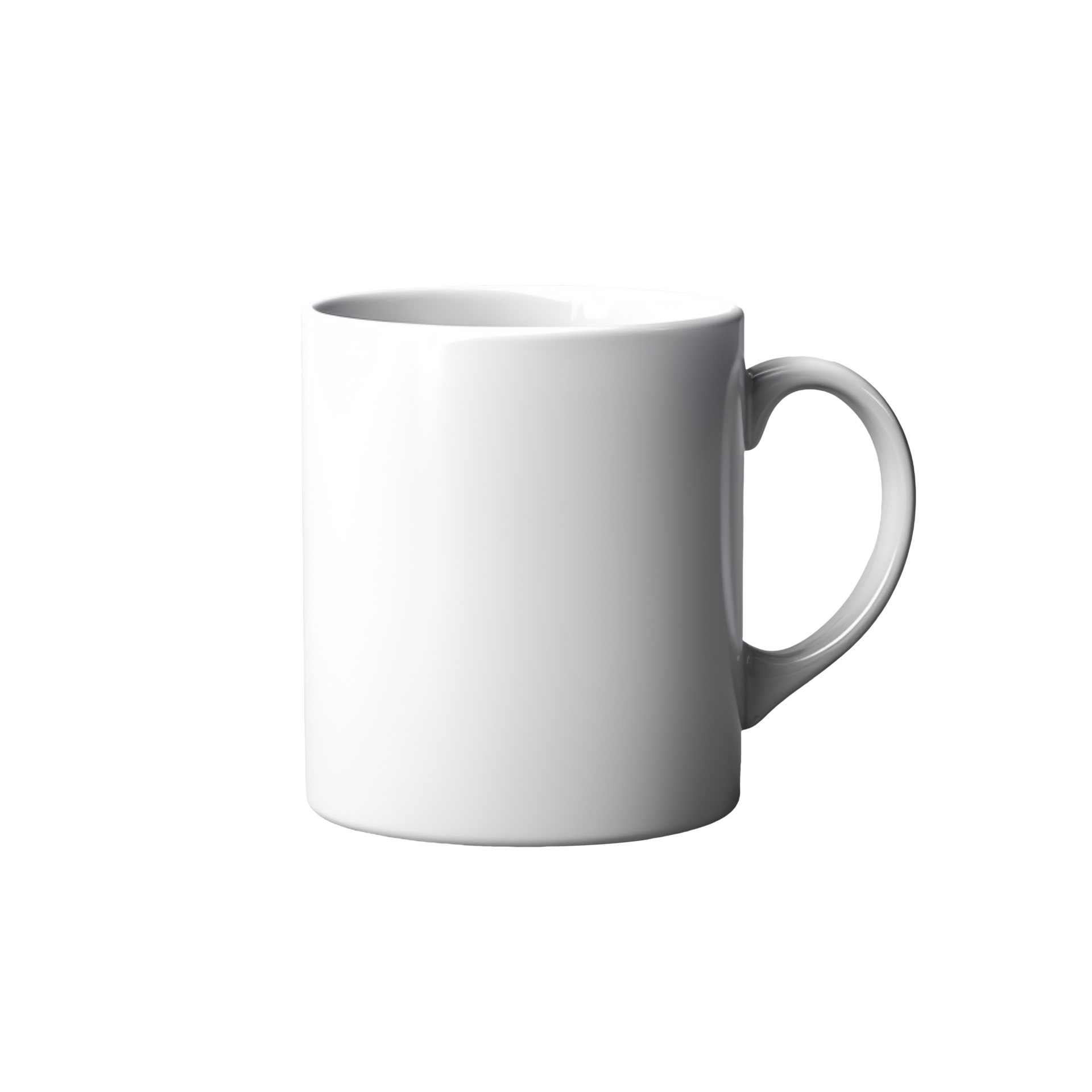 blank white mug mockup isolated on transparent background 44813088 PNG