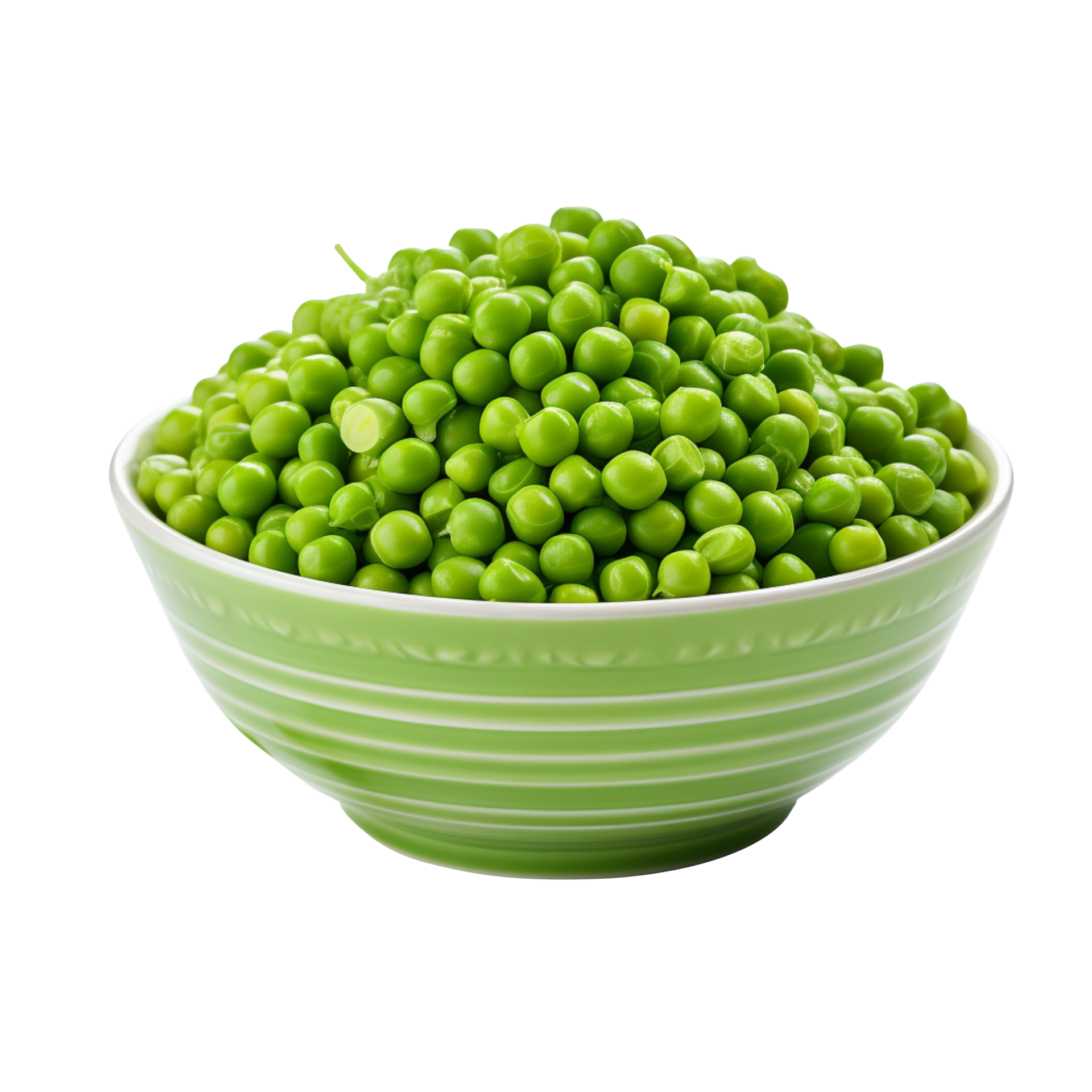Bowl with green peas isolated on transparent background 44813333 PNG