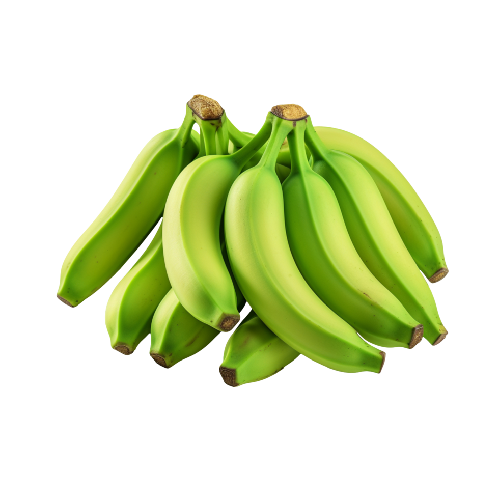 bunch of green bananas isolated on transparent background 44813447 PNG