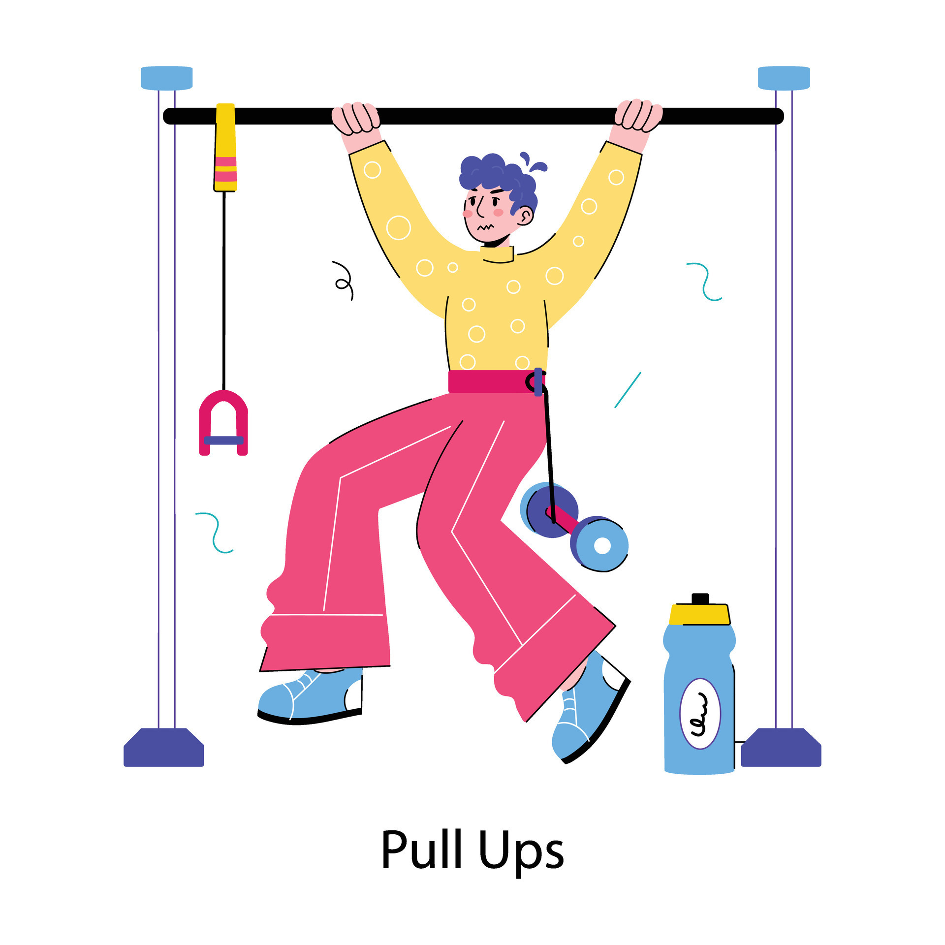 Trendy Pull Ups 44821819 Vector Art at Vecteezy