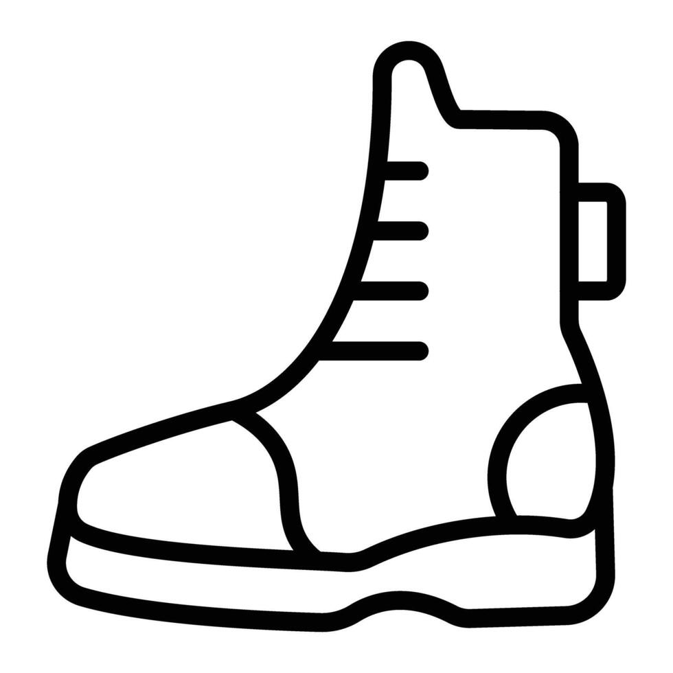 Boot Line Icon Design 44827379 Vector Art at Vecteezy