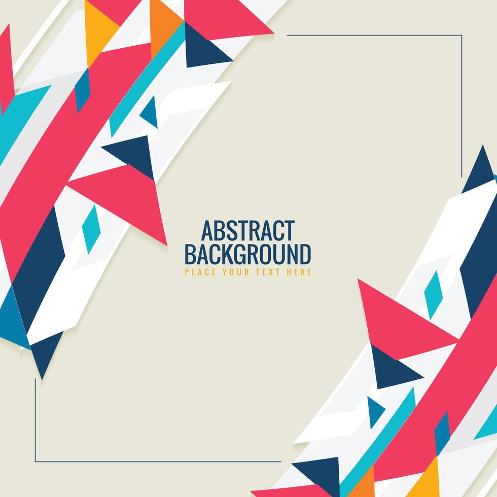 colorful abstract shapes design background 44827973 Vector Art at Vecteezy