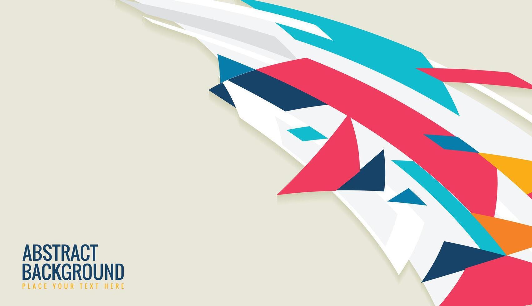 colorful abstract shapes design background 44828018 Vector Art at Vecteezy