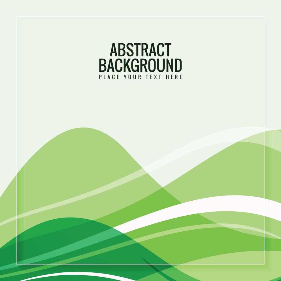 modern stylish green wave design background 44828020 Vector Art at Vecteezy