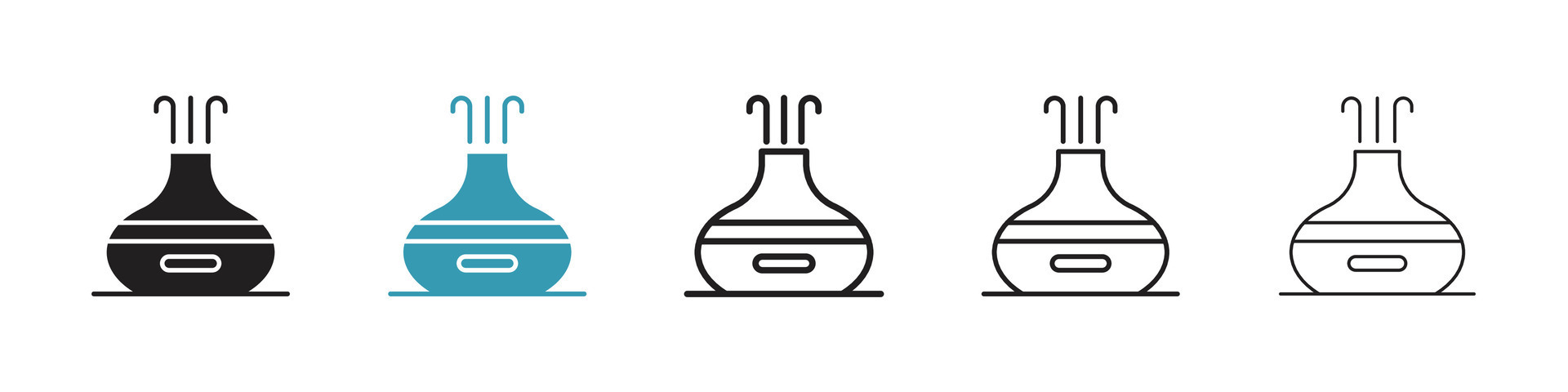 Diffuser icon set 44830306 Vector Art at Vecteezy