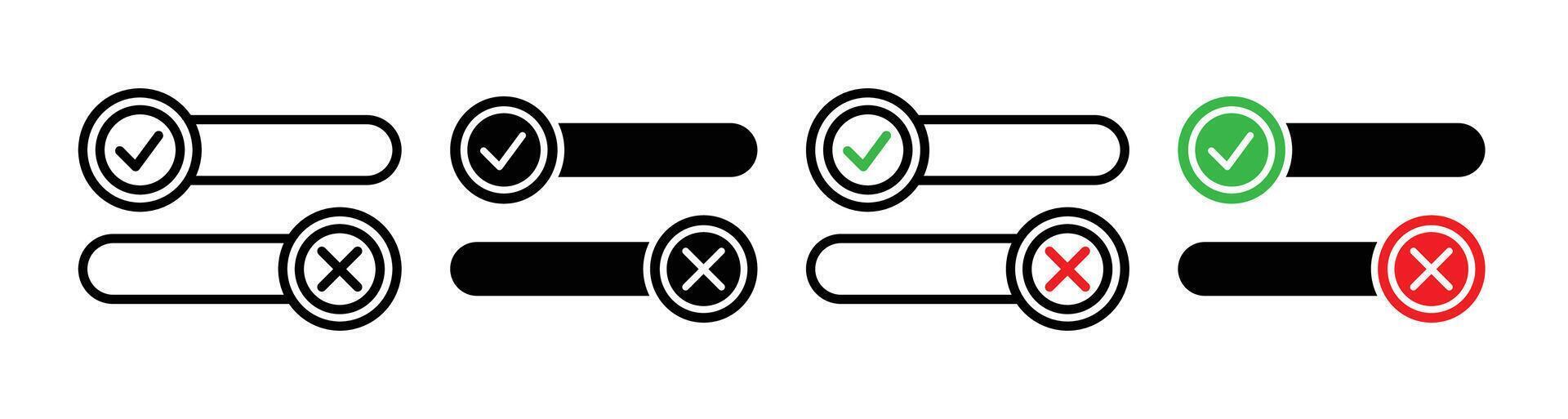 Boolean Icon Set 44830509 Vector Art At Vecteezy