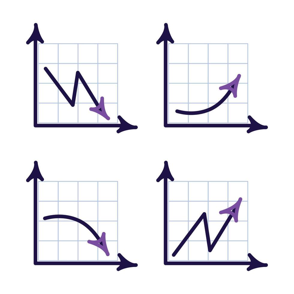 A set of diagrams and graphs. Infographics with color schemes and ... A set of diagrams and graphs. Infographics with color schemes and ...
