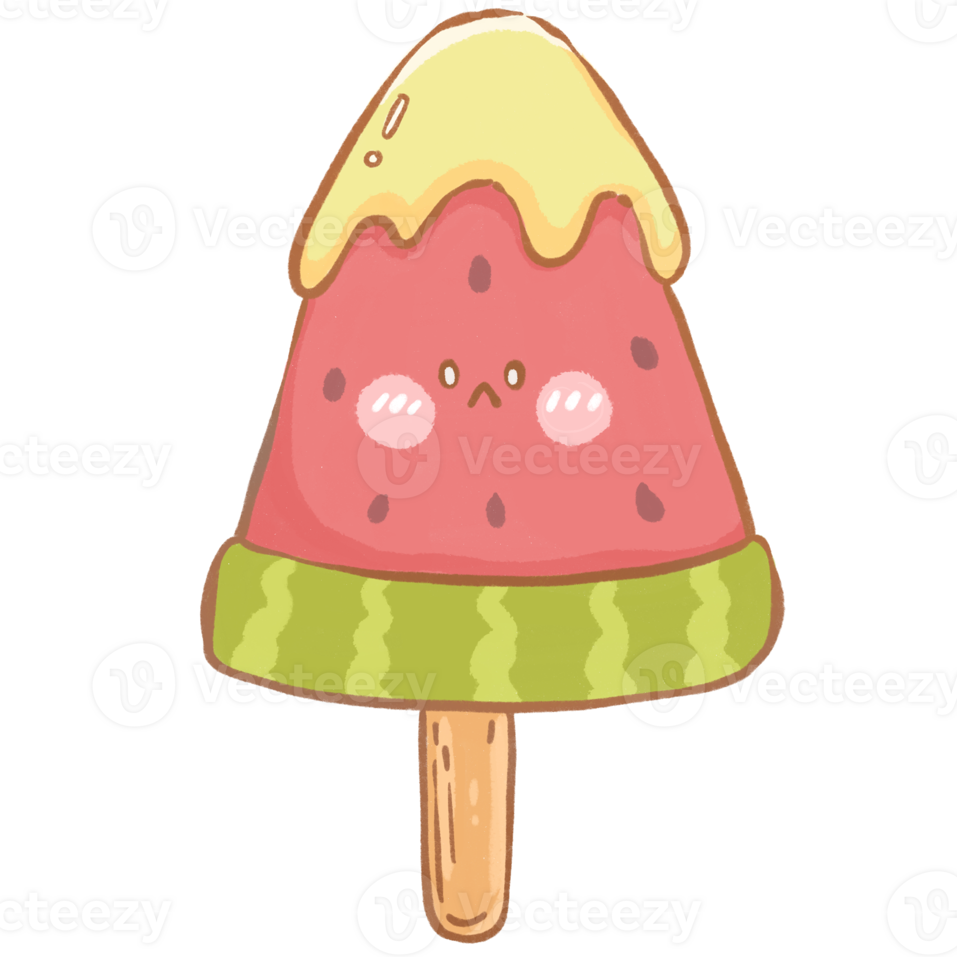 Cute Cartoon Ice Cream Character 44856616 Png