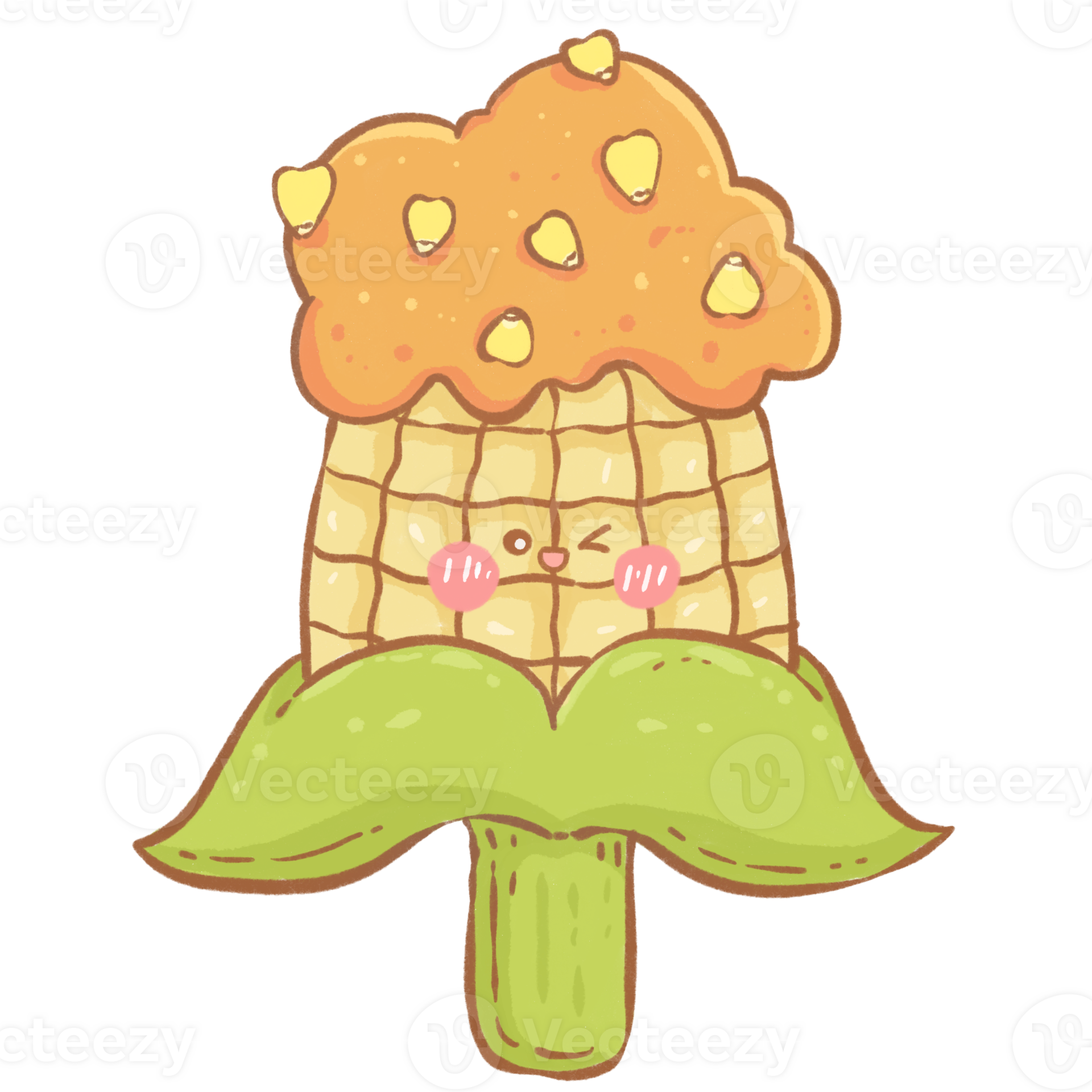 Cute Cartoon Ice Cream Character 44856656 Png