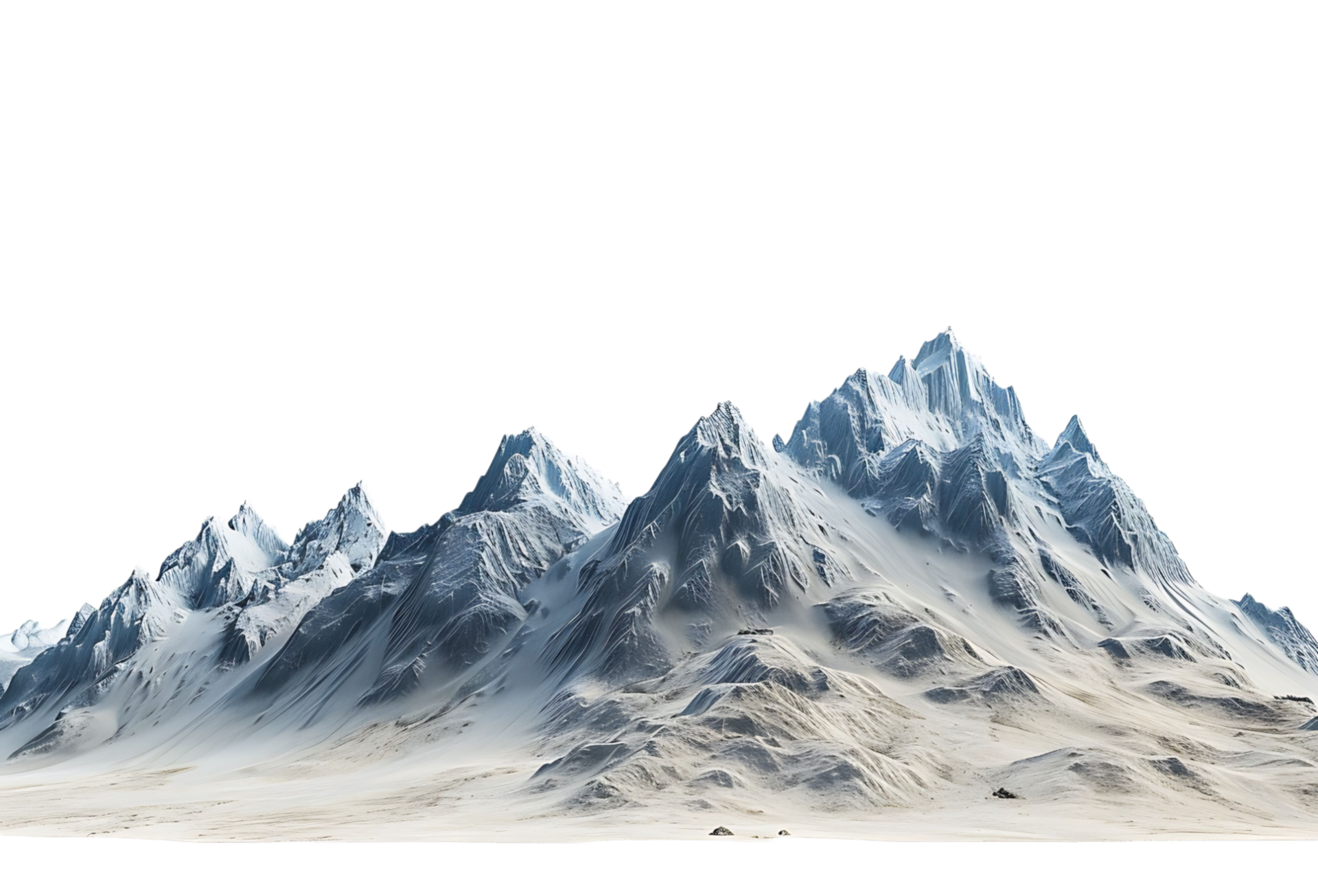 Huge Mountains on isolated transparent background 44858377 PNG