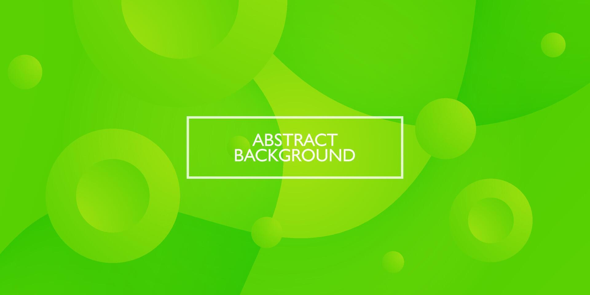 Bright Colorful Liquid Fluid Abstract Background With Green Gradient Color Combination Soft