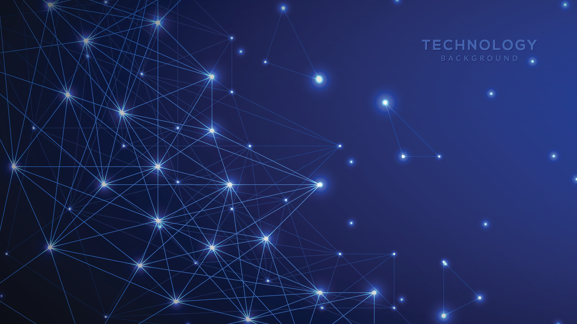 Abstract digital technology background with network connection lines 44861452 Vector Art at Vecteezy