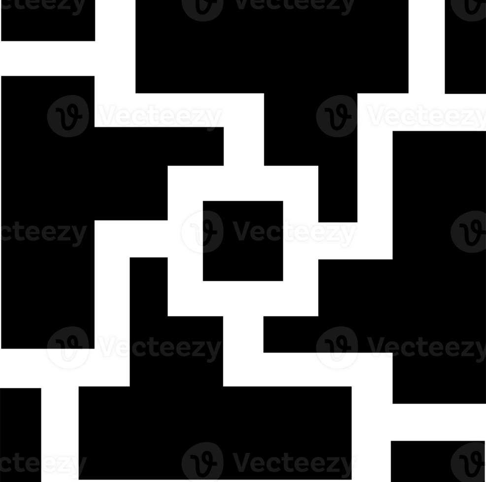 Abstract Geometric Pattern Monochrome Design Element 44863384 Png