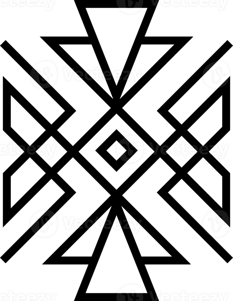 Abstract Art Deco Design Element Linear Decorative Vintage Design Element 44864596 Png