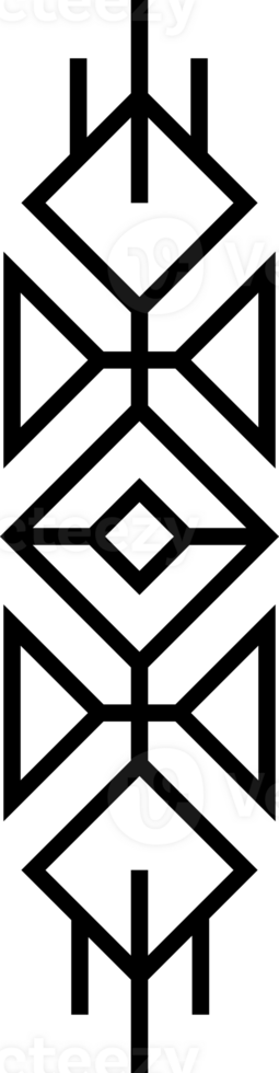 Abstract Art Deco Design Element Linear Decorative Vintage Design Element 44864625 Png