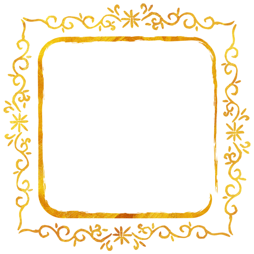 Ilustración De Marco Dorado 44867703 Png
