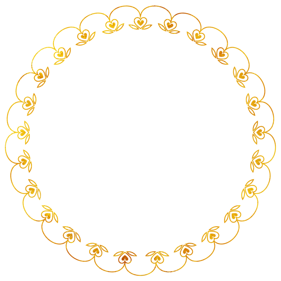 Ilustración De Marco Dorado 44867710 Png