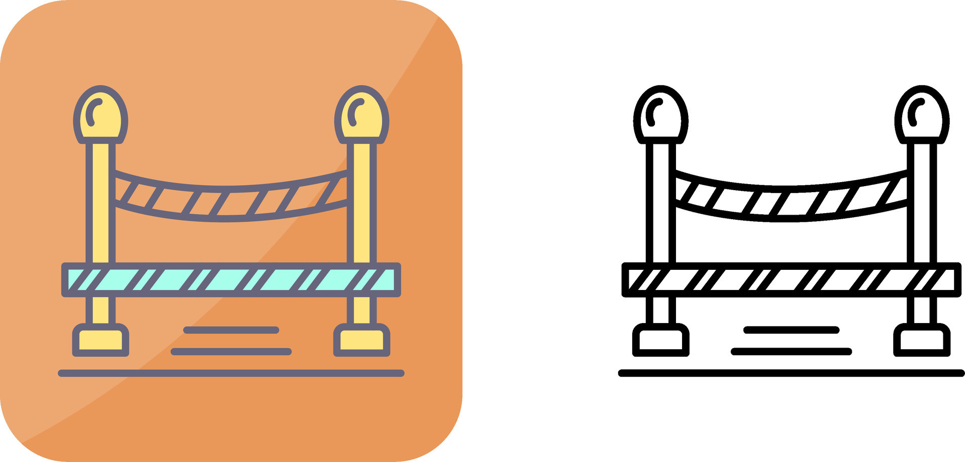 Do Not Cross Line Icon Design 44872375 Vector Art at Vecteezy Do Not Cross Line Icon Design 44872375 Vector Art at Vecteezy